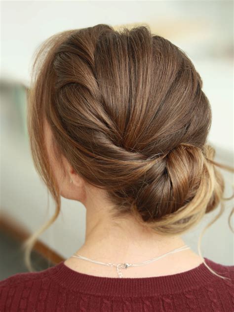 Twisted Loose Bun Hair Up Do Style Bun Hairstyles Up Hairstyles Hair Styles