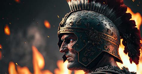 Romans Wore Red Crested Helmets To Avoid Fratricide On The Battlefield