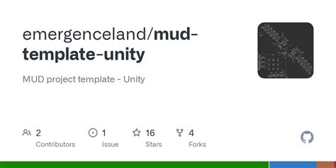 Github Emergenceland Mud Template Unity Mud Project Template Unity