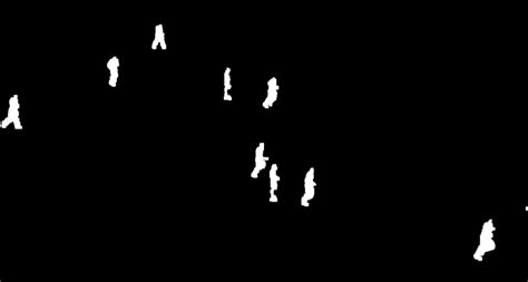 Morphological Operations Foreground Binary Image After Morhological