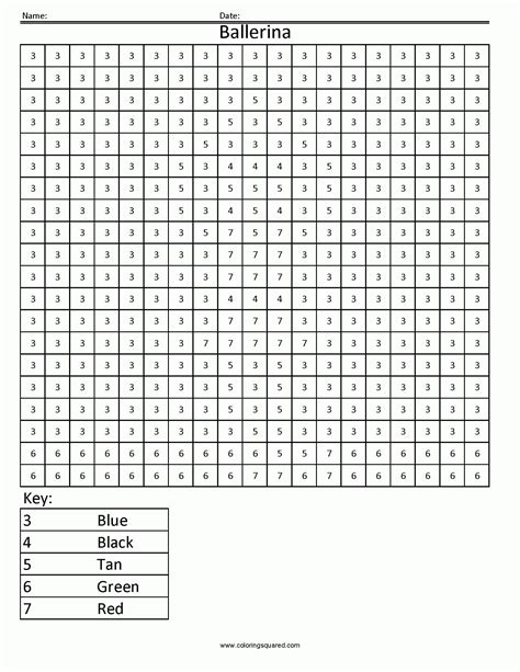 Hidden Picture Color By Number Printables