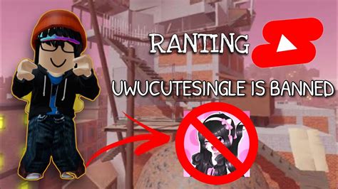 This Cringe YouTuber Finally Got Banned Uwucutesingle Roblox Rant News