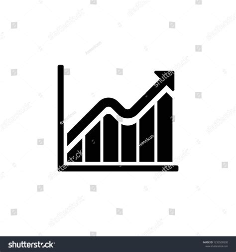 Progress Graph Icon Images Stock Photos Vectors Shutterstock