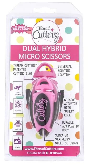 Punch With Judy Thread Cutterz Dual Hybrid Micro Scissors