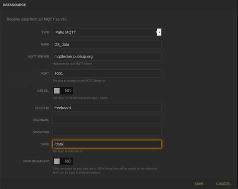 Setting Up An Iot Frameworkdashboard With Nodered Moscamosquitto And