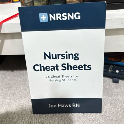 Nursing Cheat Sheets By Jon Haws