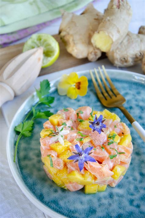 Tartare Saumon Mangue
