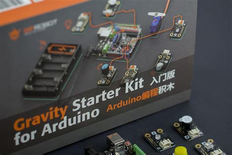 Gravity Starter Kit Pour Arduino Par DFRobot