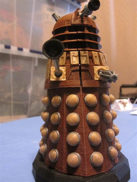 Openable Detailed Dalek Free 3d Model 3d Printable Cgtrader