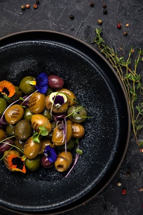 Different Types Of Olives Stock Photo Image Of Organic