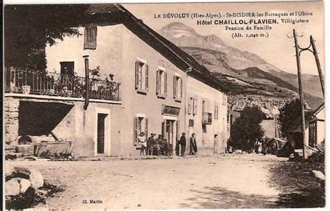 st disdier les barraque et l obiou hôtel chaillol flavien