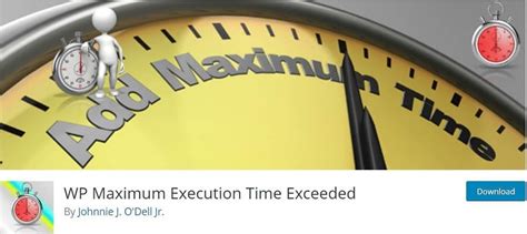 How To Fix Fatal Error Maximum Execution Time Exceeded In Wordpress Dreamhost