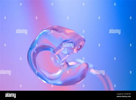 Modern Digital Hearing Aid For Deafness And Deaf People Stock Photo Alamy
