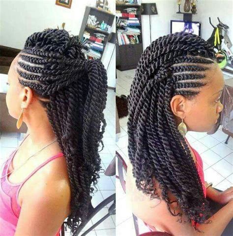 Mohawk Hairstyles With Kinky Twist Hairstyle Guides