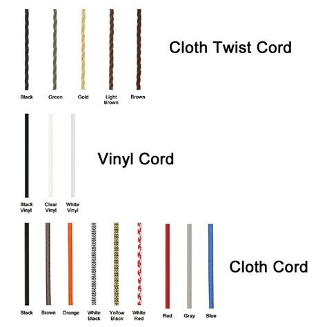 Cord Options Maxilite Lighting