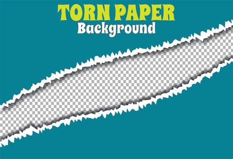 Premium Vector Torn Paper Background