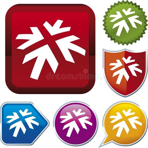 Shiny Industrial Vector Button With Power Icon Stock Vector Illustration Of Circle Bolt 8569313