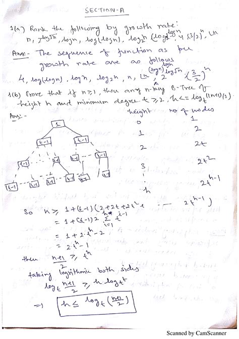 Design And Analysis Of Algorithm Rcs 502 Ut Sol Odd 18 19 Btech Cse