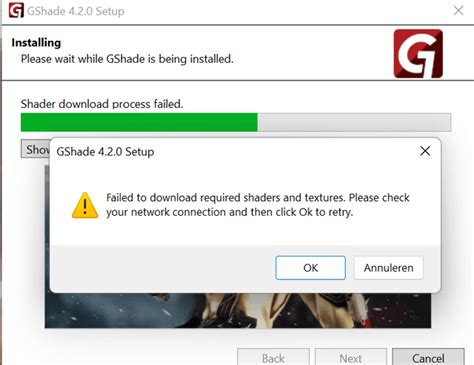 Gshade Failed To Download Required Shaders And Textures R Reshade