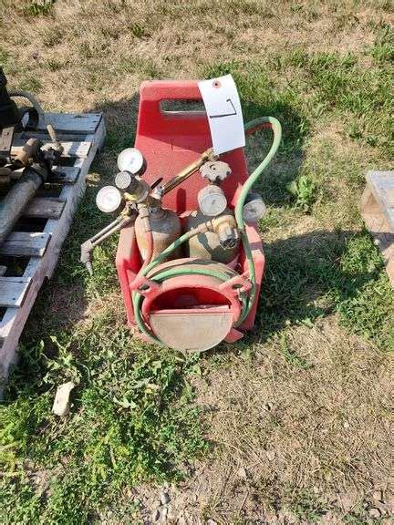 Harris Portable Acetylene Torch Set Maring Auction Co Llc