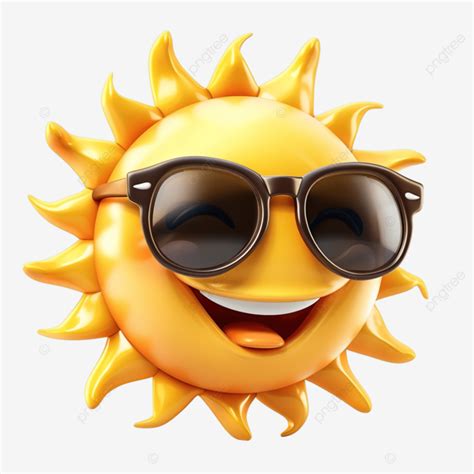어두운 안경을 쓴 재미있는 만화 캐릭터 태양 만화 캐릭터 태양 Png 일러스트 및 이미지 에 대한 무료 다운로드 Pngtree