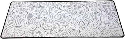 Playmax Topography X2 Mousepad White Au Computers