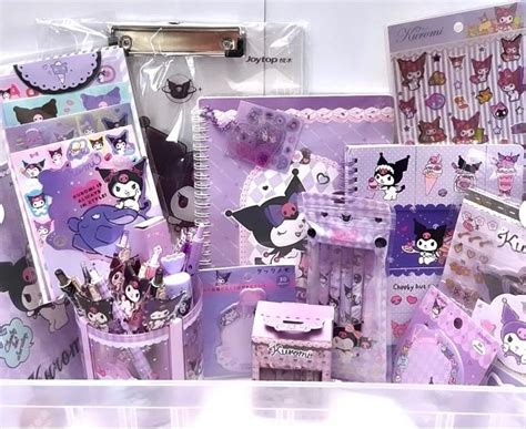 Kuromi Mystery Box Sanrio Mystery Box Kuromi Stationery Set Sanrio