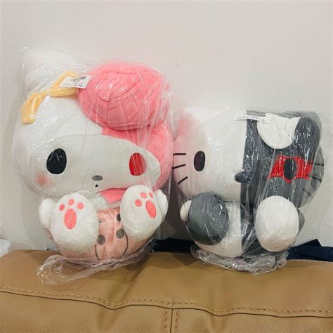 New Goods Listing New Hello Kitty And My Melody Doll Set Collaboration Danganronpa Sanrio
