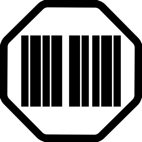Barcode Icon By Friconix Fi Onluxl Barcode Lineupnormaloctagonbarcode
