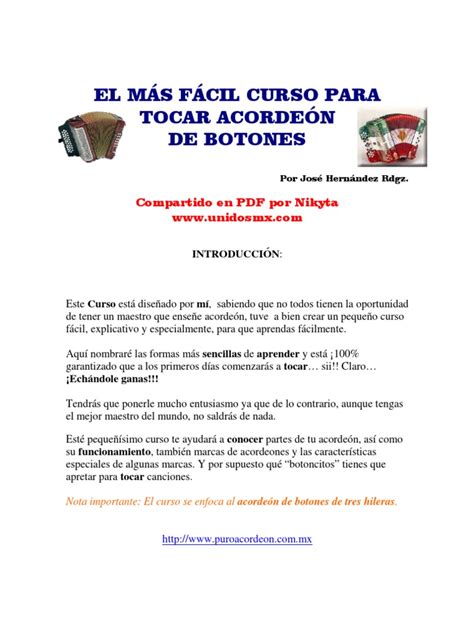 PDF Aprende A Tocar Acordeon De Botones DOKUMEN TIPS