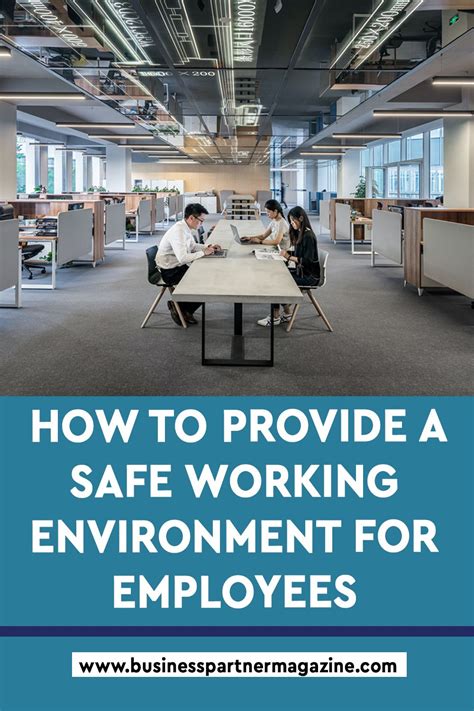 How To Provide A Safe Working Environment For Employees Artofit