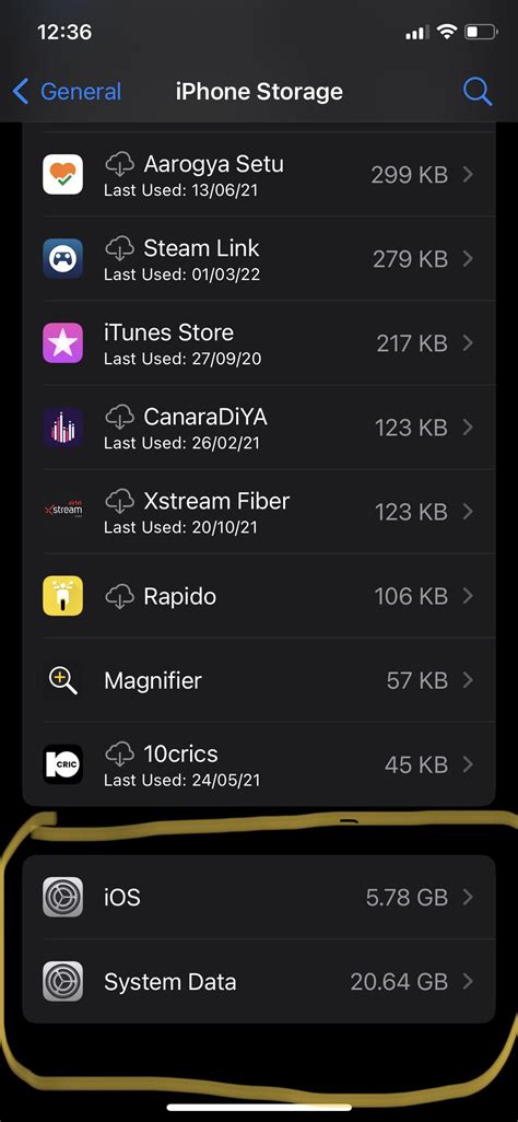 Any Idea How I Can Clear The IOS And System Data R Iphone