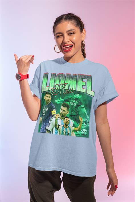 Lionel Messi Vintage Shirt Vintage Lionel Messi T Shirt