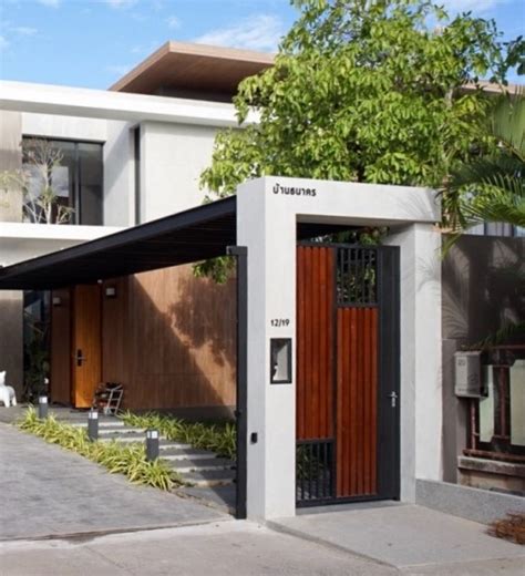รวม 30 ไอเดีย ซุ้มประตูรั้วบานเล็ก ดีไซน์โมเดิร์น หน้าบ้านสวยโดดเด่น