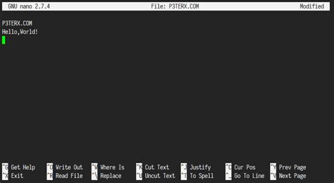 Nano 使用教程 Linux 中适合新手的文本编辑器 春田花花疯人院 Nano 使用教程 Linux 中适合新手的文本编辑器 春田花花疯人院