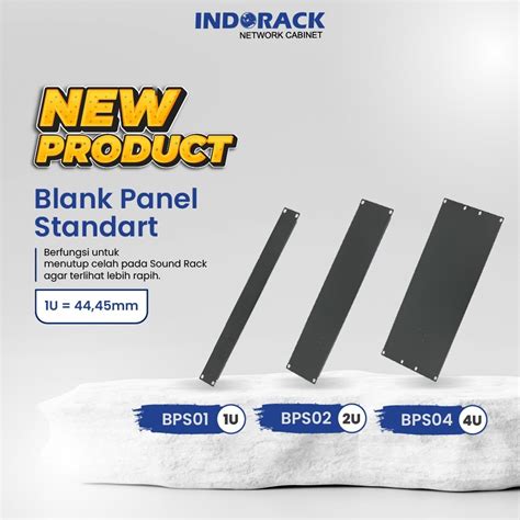 Jual Blank Panel INDORACK 1U 2U 4U Shopee Indonesia
