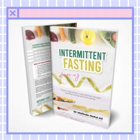 Buku Intermittent Fasting By Dr Malinda Mohd Ali Free Gift Buku Resepi ...