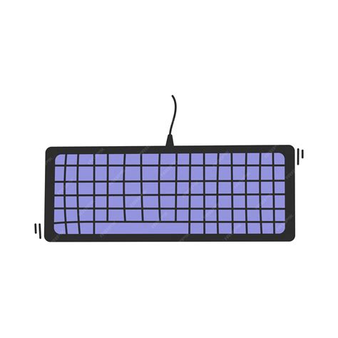 Premium Vector Colorful Computer Keyboard
