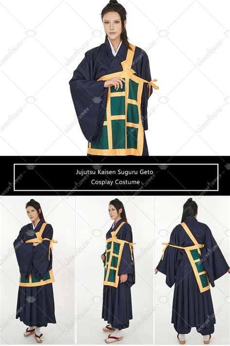 Suguru Geto Costume Jujutsu Kaisen Cosplay Top Quality Outfits For