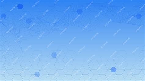 Premium Vector Abstract Molecular Structure With Hexagon Pattern And Wave Flow Medical Science