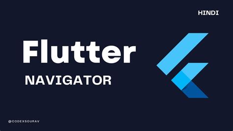 Flutter Navigate To Another Screen Hindi Flutter Navigator Youtube