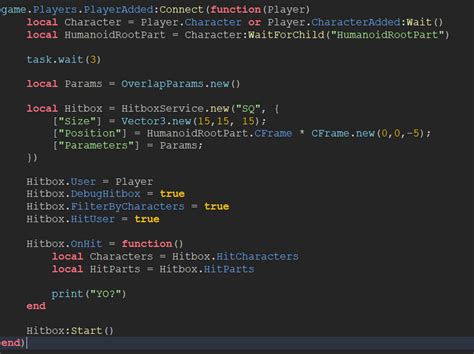 Hitbox Library V1 Community Resources Developer Forum Roblox