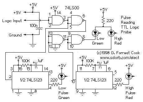 Pulse Reading Logic Probe Automobile And Electronic Projects And Help