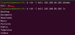 Rsh Command With Examples In Linux Linuxwizardry