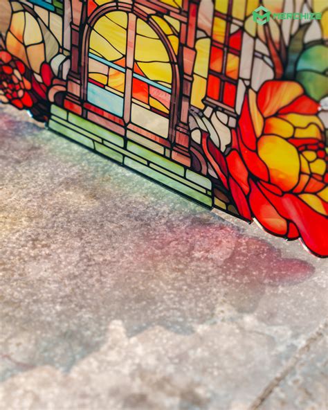 Custom Shape Layer Suncatcher Print On Demand Merchize