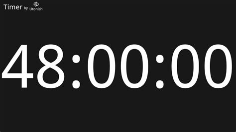 48 Hour Countdown Timer YouTube