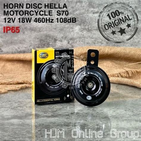Jual KLAKSON HELLA SINGLE DISC HORN S70 12V KLAKSON MOTOR Shopee