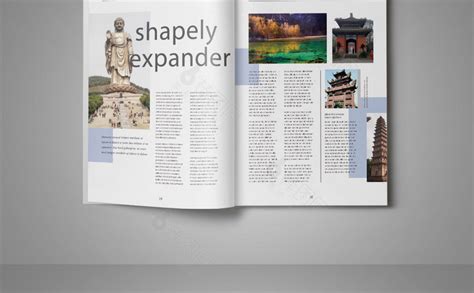 四川旅游宣传册设计模板下载 四川旅游宣传册设计宣传册模板 棒图网