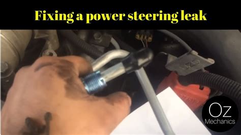 How To Fix Power Steering Fluid Leak At James Mills Blog