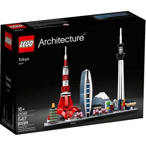 Lego Architecture Skylines Tokyo 21051 Building Kit Collectible Architecture Building Set For